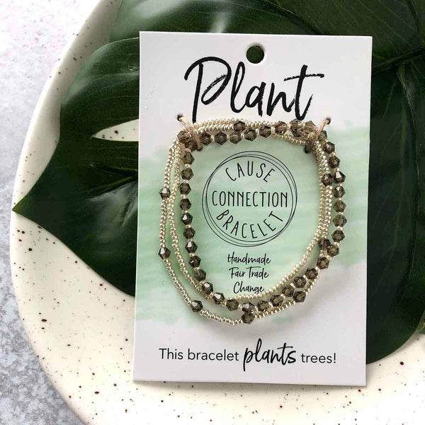 Cause Bracelet - Plant - fairisleshop