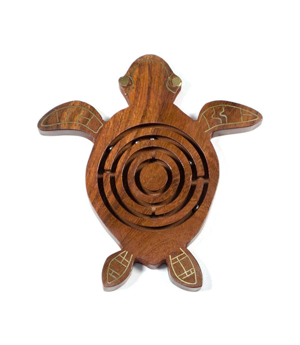 Wooden Labyrinth - Sea Turtle - fairisleshop