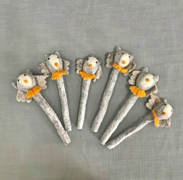 Pencil Topper - Owl - fairisleshop