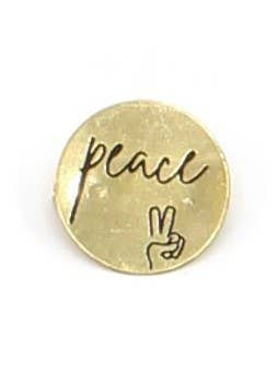 Peace Pin - fairisleshop