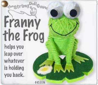 Franny the Frog - fairisleshop