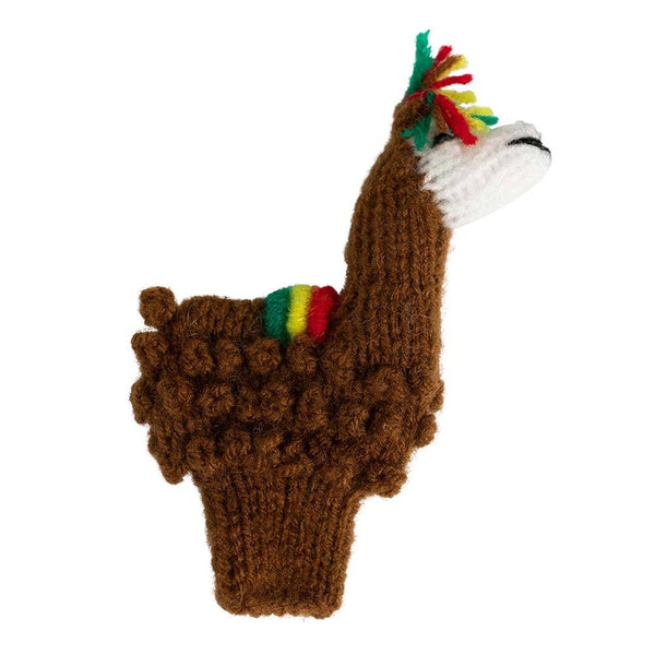 Llama Finger Puppet* - fairisleshop
